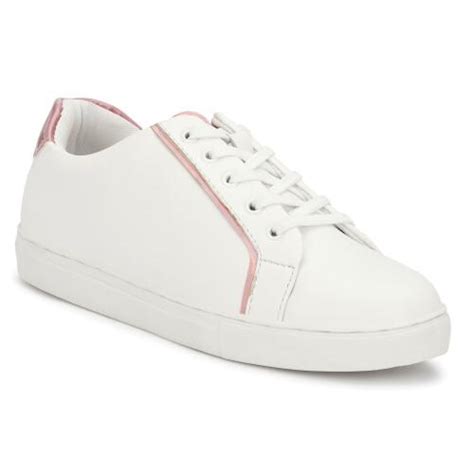 Buy Leon Sho Womens Whitemulti Pu Synthetic Stylishparty Wear