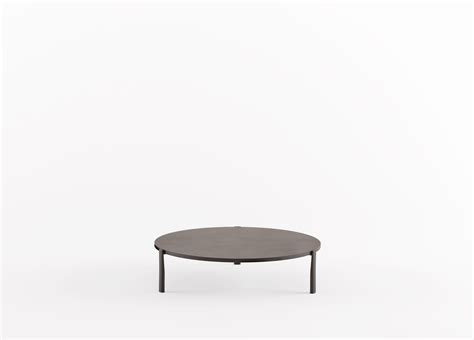 Alias 955 Eleven Low Table Singular Round W Grey Color Mdf And