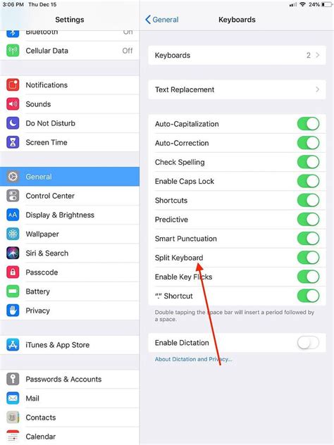 How To Fix A Split Keyboard On IPad