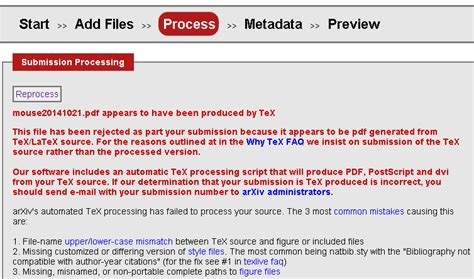 arxiv x pdf appears to have been produced by tex web applications