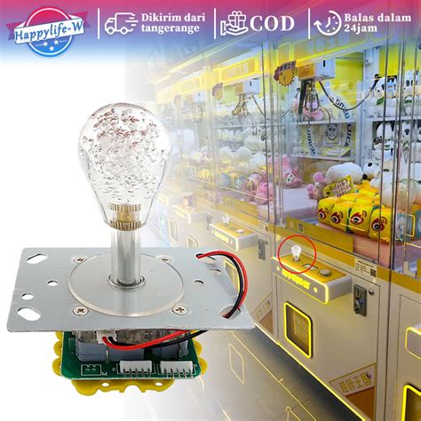 Jual Gamepad Arcade Module Arcade Joystick Game Lampu Led 7 Warna Stick Controller Untuk Mesin