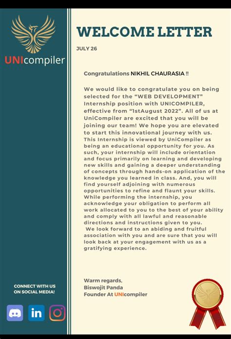 Nikhil Chaurasia On Linkedin Connections Intern