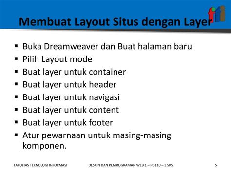 Ppt Desain Dan Pemrograman Web 1 Powerpoint Presentation Free