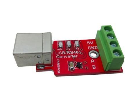 USB To RS Serial Converter Module Fares PCB