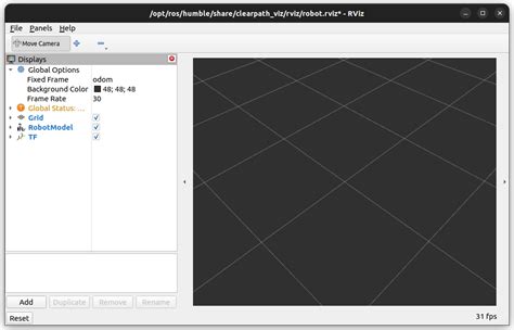 Visualizing With Rviz2 Clearpath Robotics Documentation
