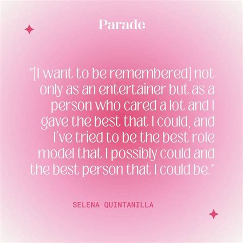 Selena Perez Famous Quotes 25 Selena Quintanilla Quotes About Love And