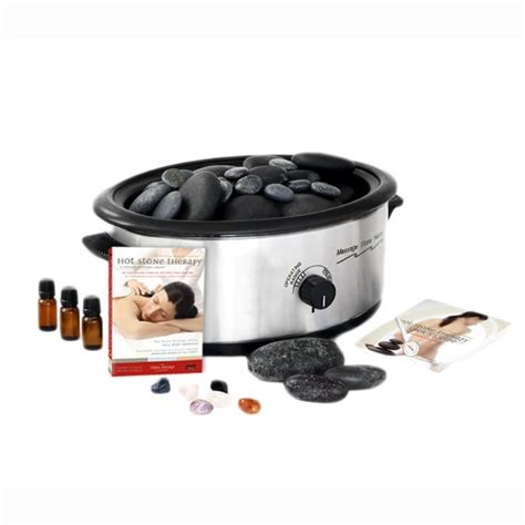 Deluxe Manipedifacial Hot Stone Massage Kit40 Stones Hot Stone