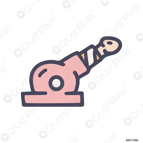 Sex Machine Color Vector Doodle Simple Icon Stock Vector 4411596