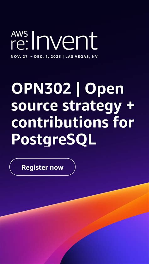 jonathan katz on linkedin postgresql reinvent2023 aws