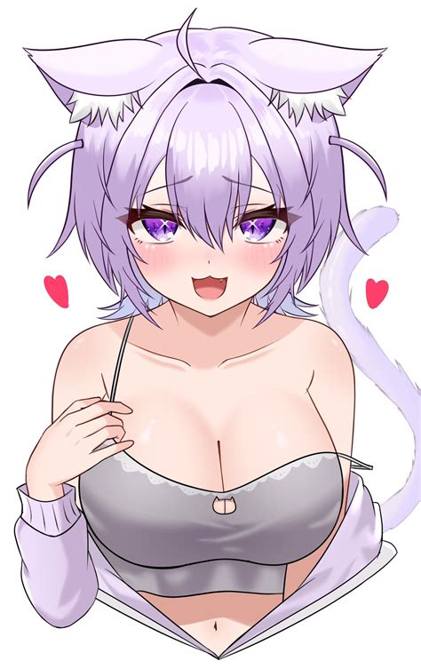 Nekomata Okayu And Nekomata Okayu Hololive Drawn By Zakitaku Danbooru