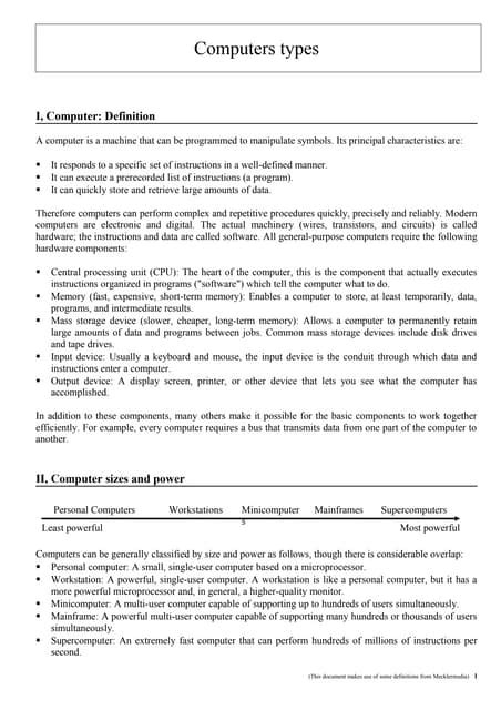 10 types of computers pdf