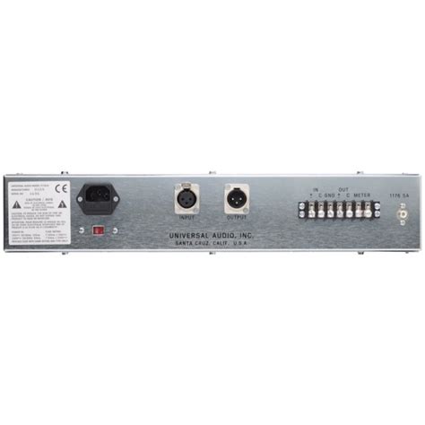 Одноканальный транзисторный компрессор-лимитер UAD 1176 LN