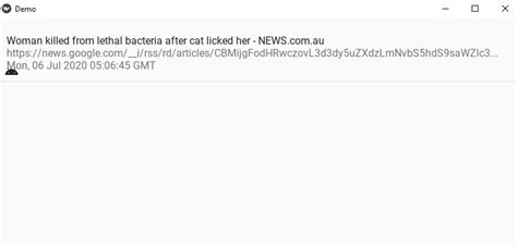 Python Creating Rss Item List Using Kivymd Stack Overflow