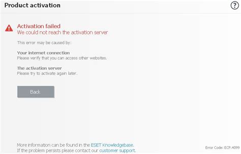 Activation Failed Eset Internet Security And Eset Smart Security Premium And Eset Security