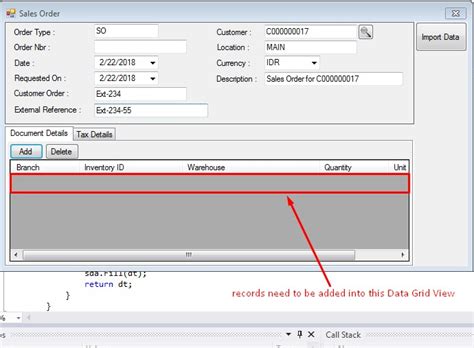 Passing Value Of Textbox In Form To Data Grid In Form In C Stack Overflow