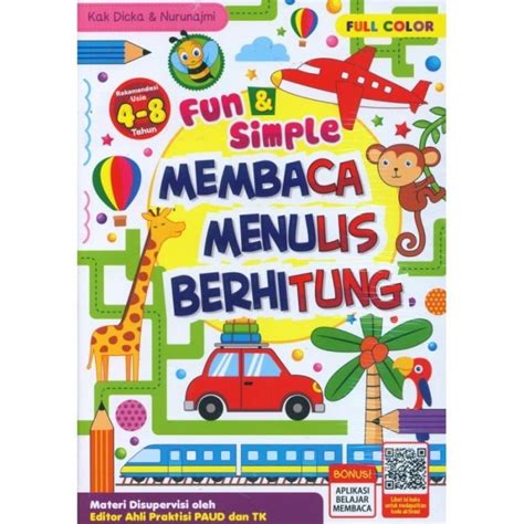 Jual Buku Fun Simple Membaca Menulis Berhitung Rajawali Shopee Indonesia