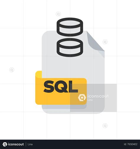 Sql File Document Logo Animated Icon Download In Json Lottie Or Mp4 Format