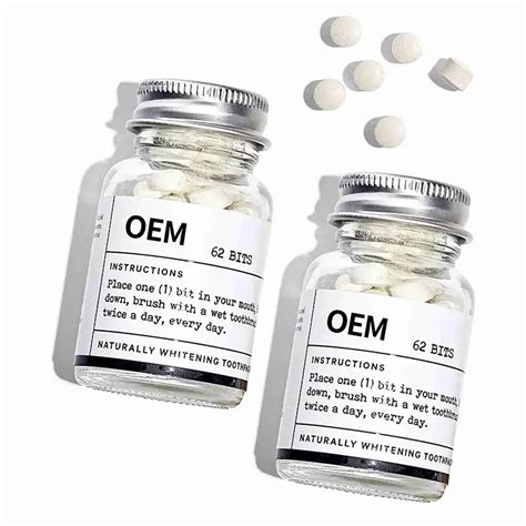 Private Label Toothpaste Tablets Manufacturers Lidercare