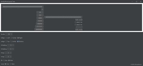 java swing verticalflowlayout 垂直流布局 可调整水平 垂直对齐 可填充列 可换列 swing 垂直布局 csdn博客