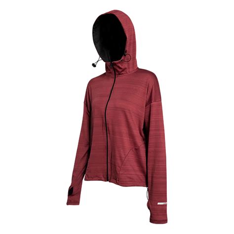 宽松显瘦健身服女拉链外套连帽卫衣瑜伽服上衣跑步速干衣运动罩衫 虎窝淘
