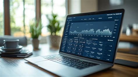 Business Team Analyzing Data With Cloud Based Crm Software In Modern