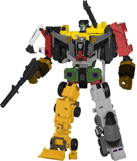 Combiner Wars Constructicons And Devastator In Rotf Colors R Transformers