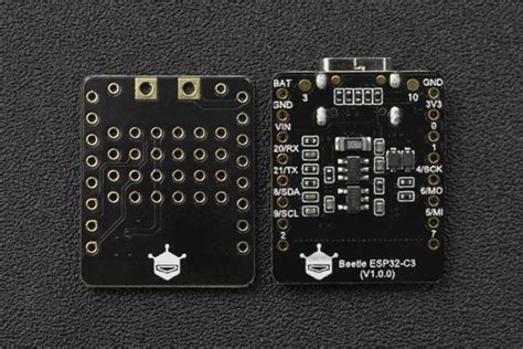 Dfrobot Beetle Esp32 C3 Risc V Core Development Board Darkoct02