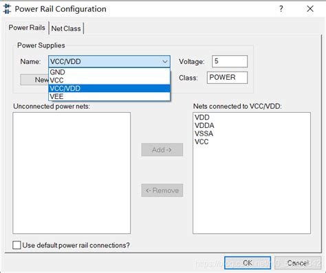 No Power Supply Specified For Net Vdda Vssa In Power Rail Configuration ProgrammerAH