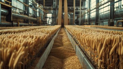 Unprocessed Sorghum In Grain Processing Plant Agricultural Industry