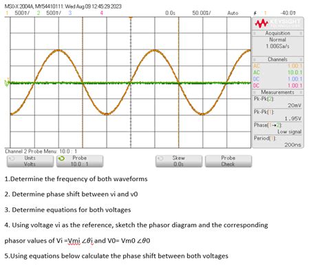 Solved 1 Determine The Frequency Of Both Waveforms 2 Chegg Com