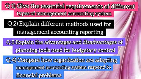 Give The Essential Requirements Of Different Types Of Management