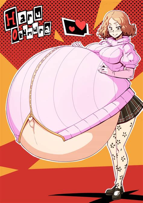 Rule 34 1girls Big Breasts Haru Okumura Hyper Hyper Belly Hyper