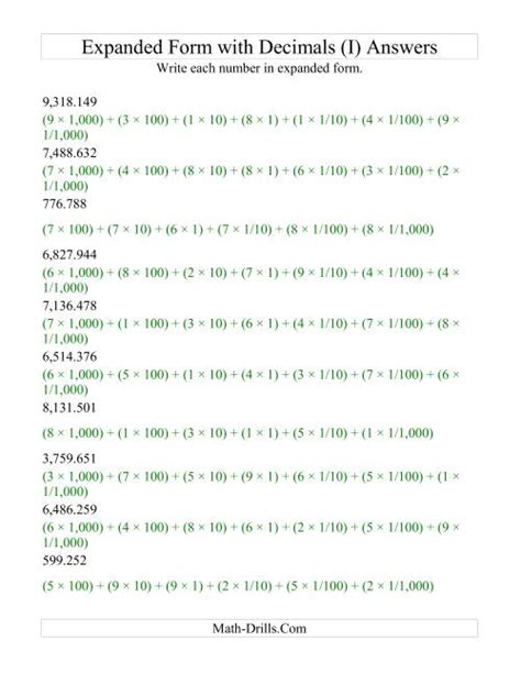 Convert From Standard To Expanded From 4 Digits Before Decimal 3 Digits After I