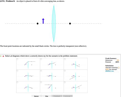Solved Problem An Object Is Placed In Front Of A Chegg