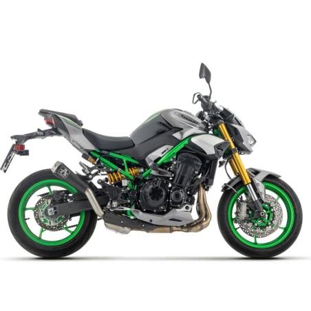 Terminale Arrow Pro Race Nichrom Dark Per Kawasaki Z900 Dal 2025