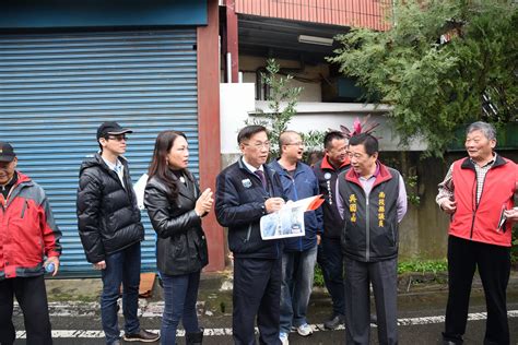 南投縣政府 Nantou County Government 林縣長會勘埔里多處野溪邊坡整治與道路改善工程
