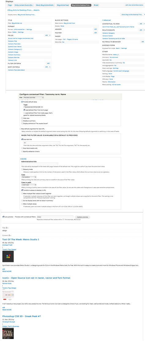contextual filter with a block view drupal answers