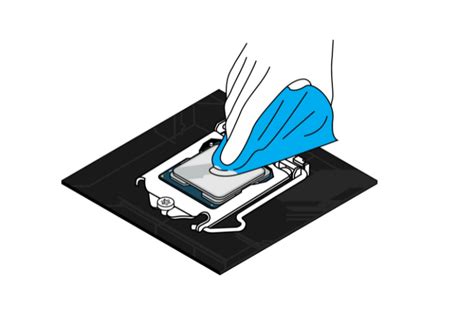 How To Remove Thermal Paste Apply And Clean Off Widget Box