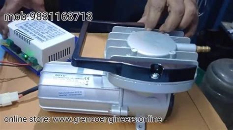 Grand Acq-908 Boyu Dc 12v Solar Air Pump For Biofloc Aquarium Fish ...