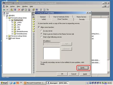 Configuring DNS Zones In Windows Server MCSE MCSA Exam