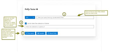 Usage Guide On Spfx Pnpjs Tester Web Part Siddharth Vaghasia