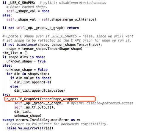 Tf Set Shape Bug For D Data Space Issue Tensorflow Tensorflow GitHub