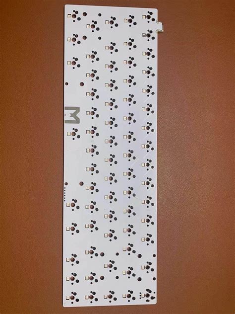 Mw65 Customized Multi Column Knob Hot Swappable Keyboard White Pcb Spot Adapted To Kdb67 Lite