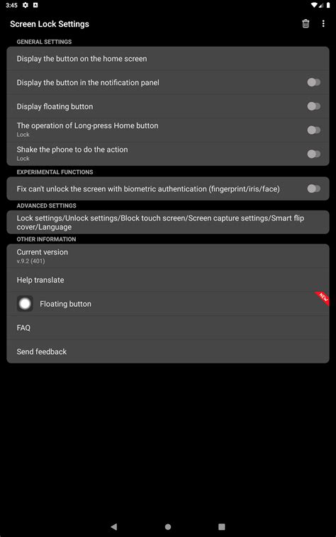 Android 용 Screen Lock turn off screen APK 다운로드