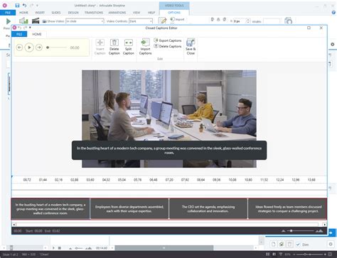 Video Transcripts From Closed Captions In Storyline 360