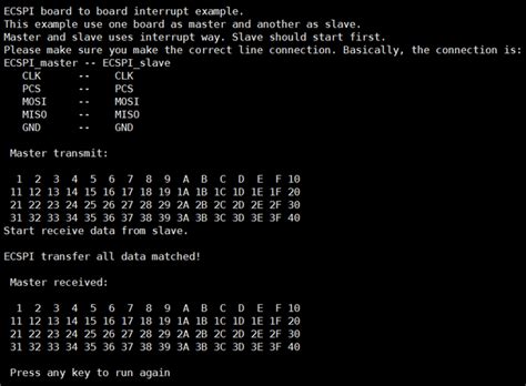 m core spi master slave mode communication of i mx8m plus evaluation