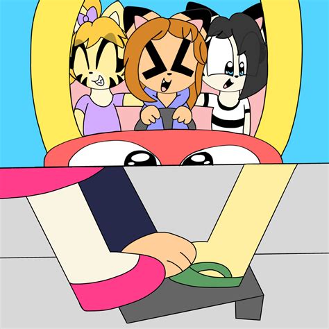 Pedal Pumping Alexis Alina And Elouise By Milathefoxcutie13647 On