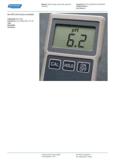 Equipment Decontamination Checklist Template For Hazmat Ppe