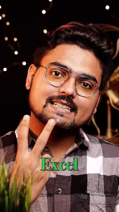 two excel tricks you must know 🔥 youtubeshorts youtube