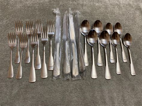 Oneida Patrick Henry Community Stainless Flatware 20 Pc Set Used Artofit